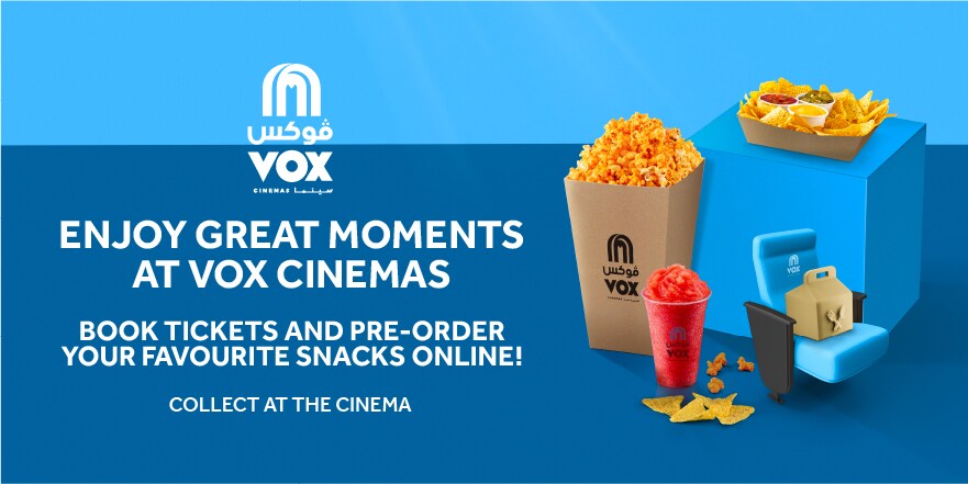 Watch the Latest Movies in Cinemas | VOX Cinemas Oman