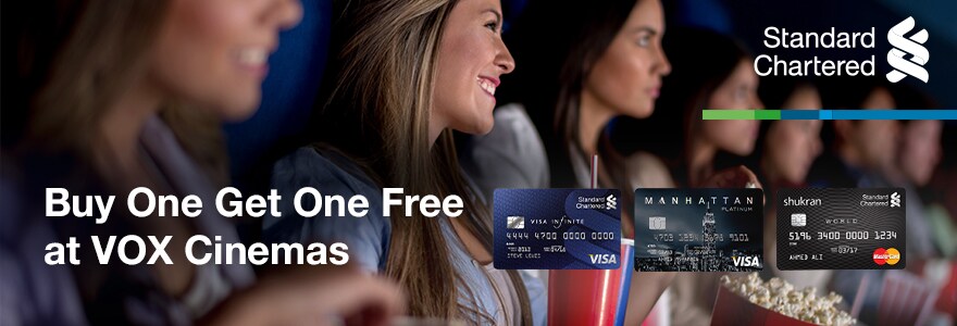 Movie Ticket Offers - Credit Card Cinema Offers | VOX Cinemas UAE