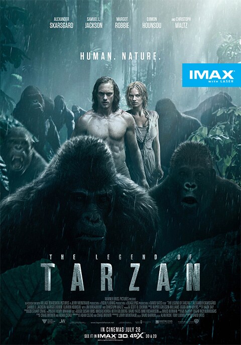 The Legend of Tarzan 3D IMAX | Now Showing | Book Tickets | VOX Cinemas UAE